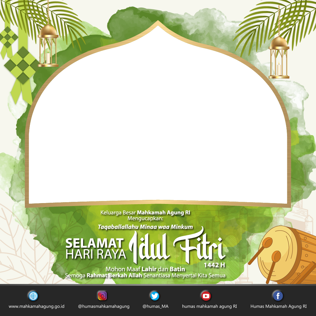 Selamat Hari Raya Idul Fitri 1442 H | Twibbonize