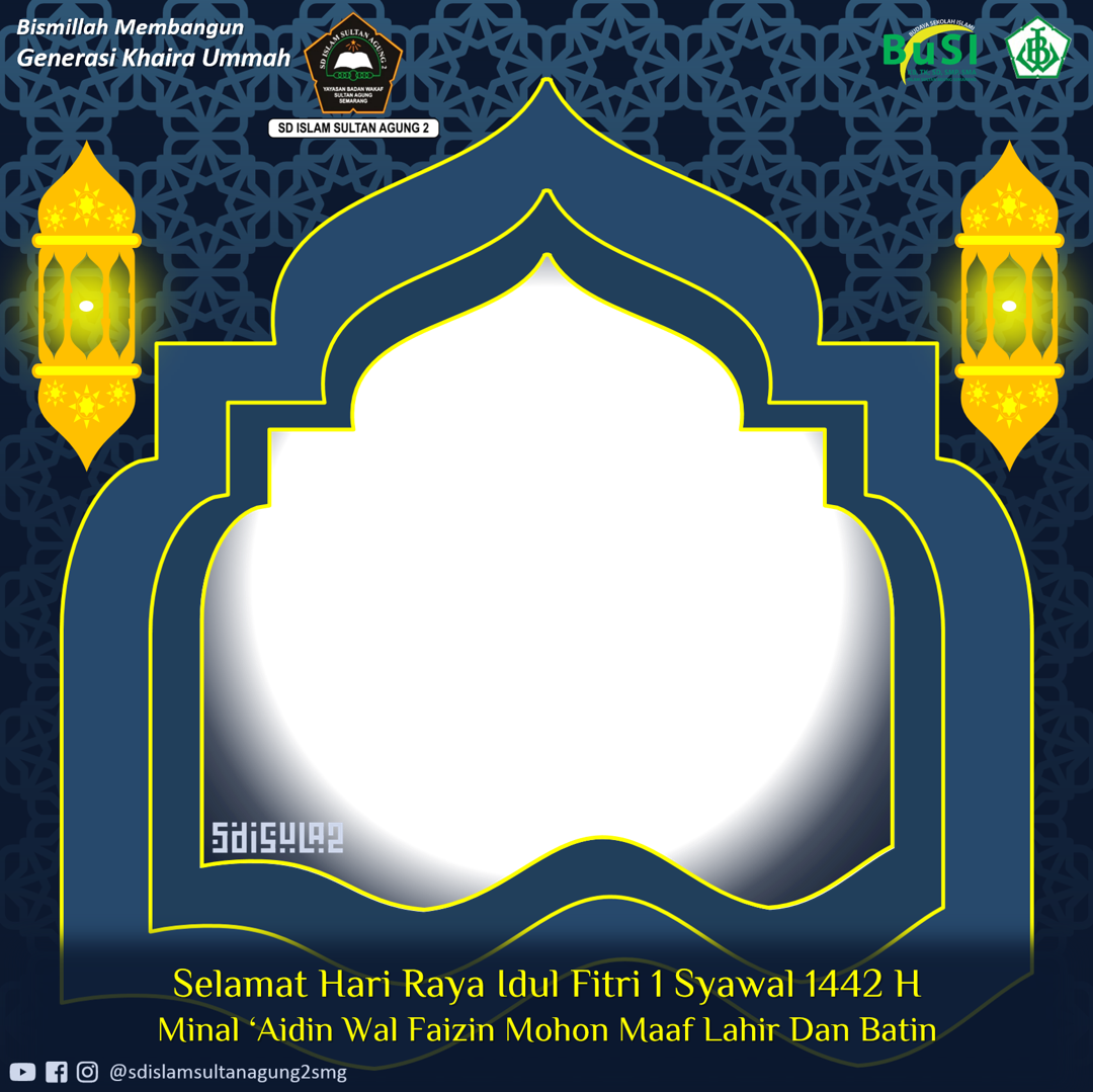 SD Islam Sultan Agung 2 Semarang merayakan Idul Fitri 1 Syawal 1442 ...