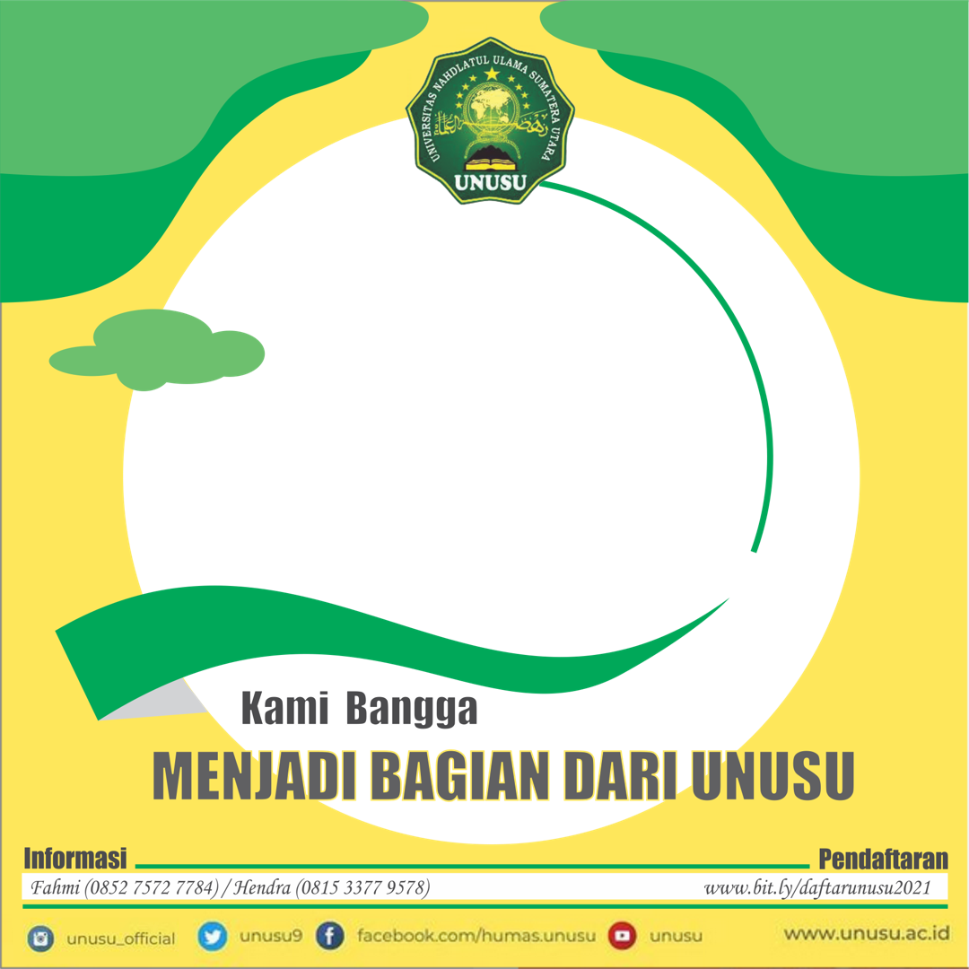 PENERIMAAN MAHASISWA BARU UNUSU 2021 | Twibbonize
